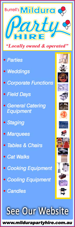 Mildura Party Hire Party Equipment Hire 2 Scott Cres Mildura Vic 3500 Yellow Pages®