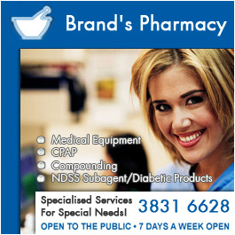 Brand's Pharmacy Spring Hill - Chemist - Level 2 448 Boundary Rd ...