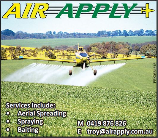 Air Apply Pty Ltd - Aerial Agricultural Services 146 Mailors Flat Kroit ...