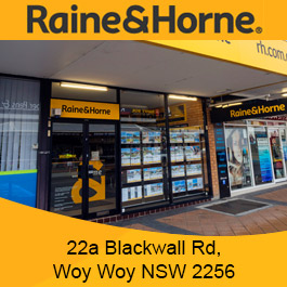 Raine & Horne Woy Woy - Real Estate Agents 22A Blackwall Rd, Woy Woy ...