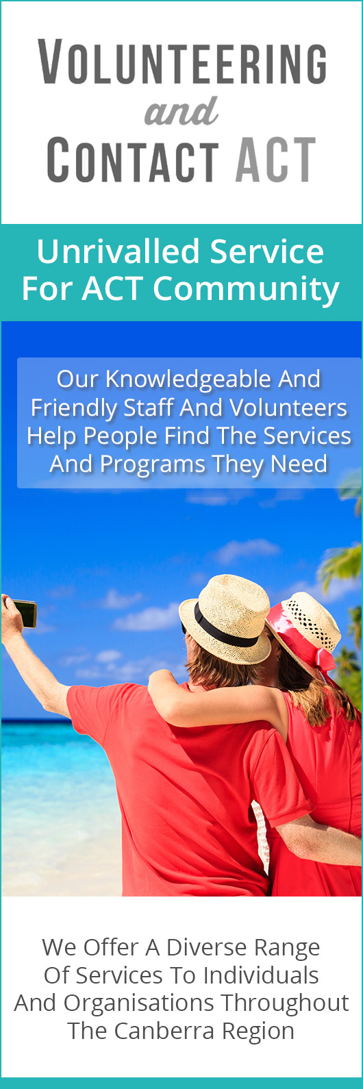 Volunteering and Contact ACT - Tourist Attractions & Information ...