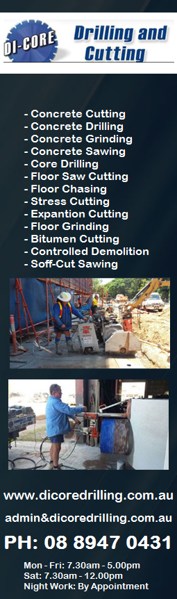 Di-Core Drilling & Cutting - Concrete Cutting, Grinding & Drilling ...