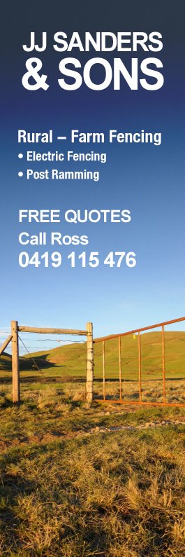 JJ Sanders & Sons - Fencing Contractor - Creswick
