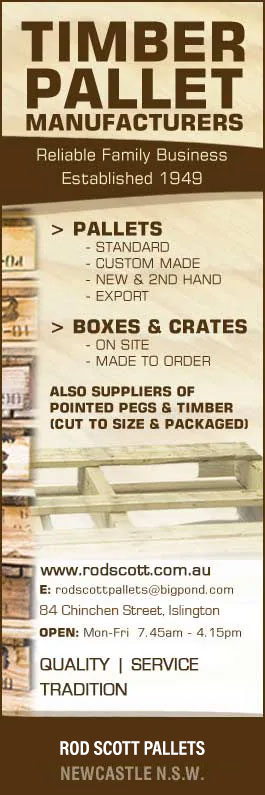 Rod Scott Pallets - Wooden Boxes & Cases Maitland | Yellow Pages®