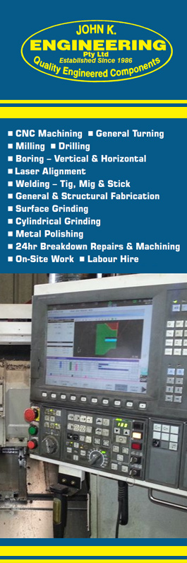 John K. Engineering Pty Ltd - Engineering & Engineers 30 Norfolk Ave ...