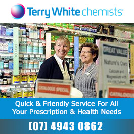 Terry White Chemist Sarina - Chemist Sarina Village Shopping Centre ...