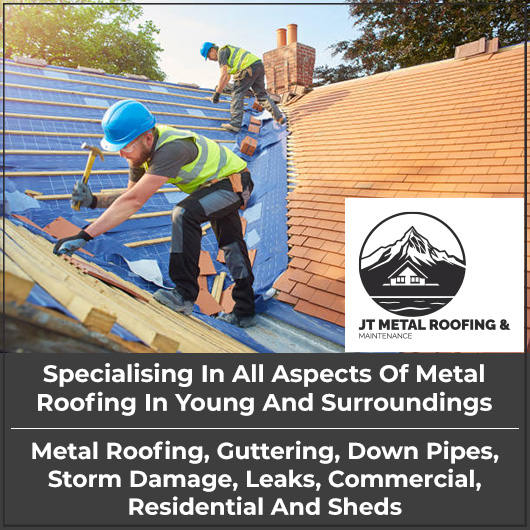 JT Metal Roofing & Maintenance - Roofing Construction & Services Young ...