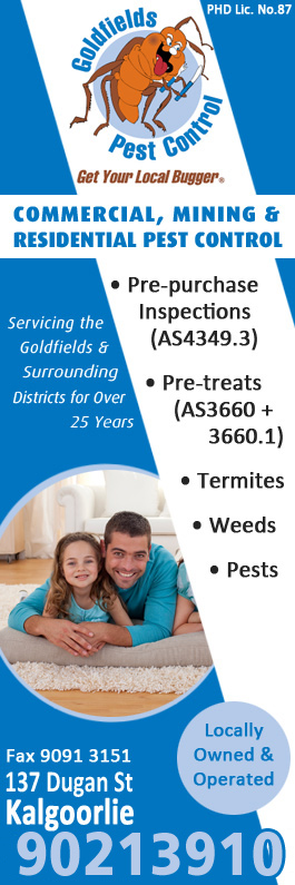 Goldfields Pest Control - Pest Control 137 Dugan St, Kalgoorlie WA 6430 ...