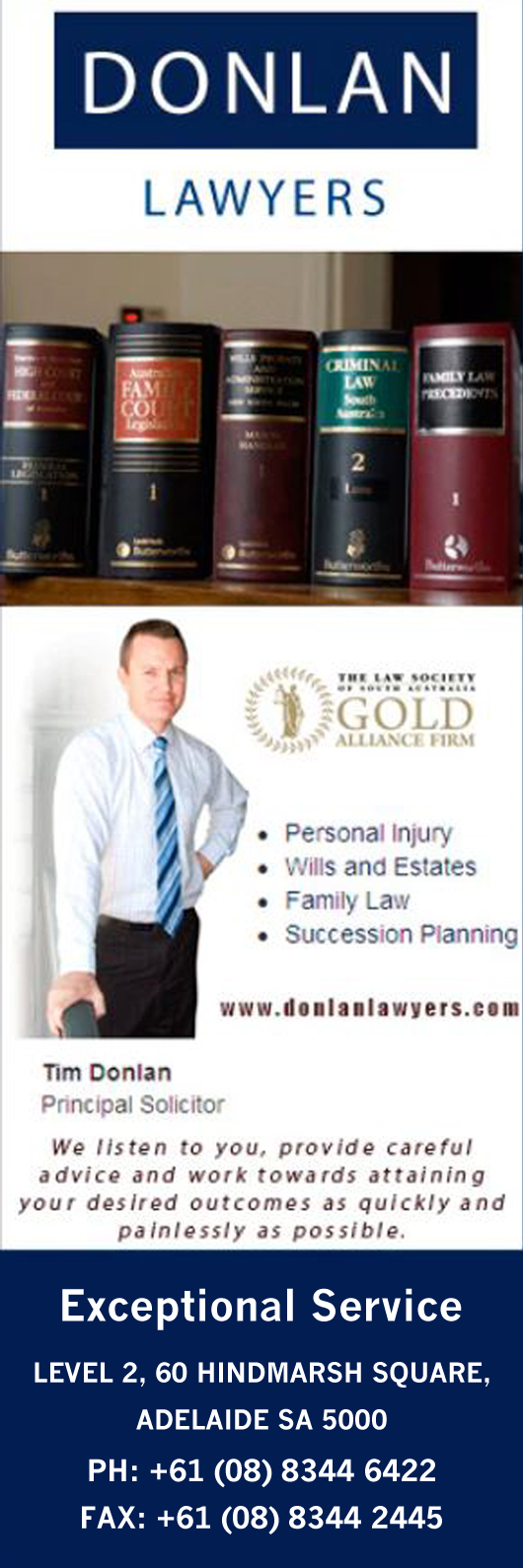 Donlan Lawyers - Lawyer Ground Floor 70 Hindmarsh Sq, Adelaide SA 5000 ...