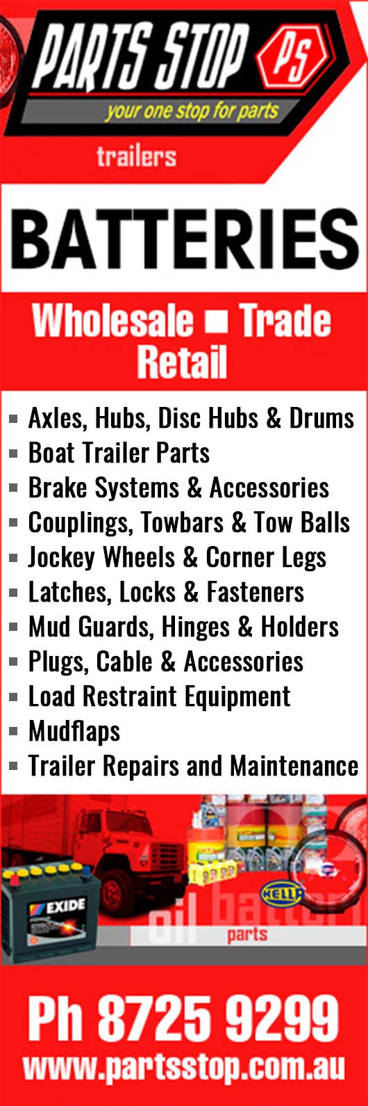 Parts Stop - Trailers & Trailer Parts 122 Penola Rd, Mt Gambier SA 5290 ...