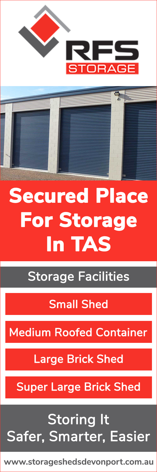 RFS Storage - Storage Solutions Devonport | Yellow Pages®