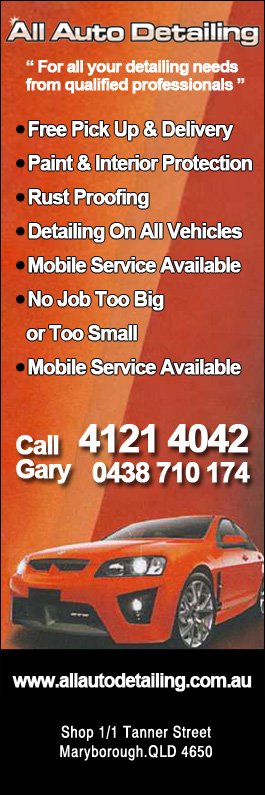 All Auto Detailing - Car Detailing - Shop 1/ 1 Tanner St - Maryborough