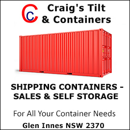 Craig's Tilt and Containers - Freight & Cargo Services - Glen Innes