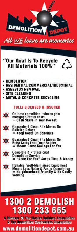 Demolition Depot - Demolition Contractors Clayton | Yellow Pages®