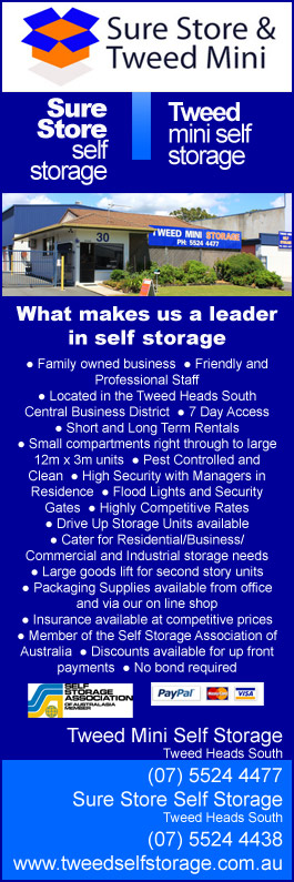 Sure Store Self Storage - Storage Solutions - 3 Industry Dr - Tweed ...
