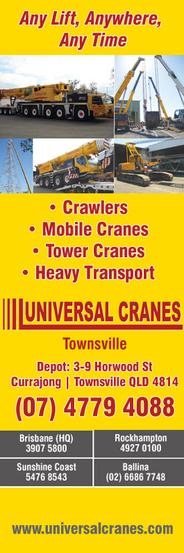 Universal Cranes (NTH QLD) Pty Ltd - Crane Hire Garbutt | Yellow Pages®