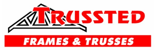 Truss Home Construction Logo