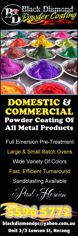 Black Diamond Powder Coating - Powder Coating - Unit 3/ 3 Lawson St ...