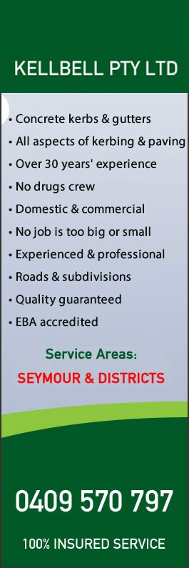 Kellbell Pty Ltd - Concrete Gutters & Kerbs - Seymour
