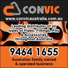 Convic Australia Pty Ltd - Plastic Pipes & Fittings - 366-368 ...
