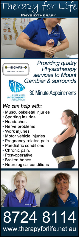 Therapy For Life - Physiotherapist Shop 2/ 1 Compton St, Mt Gambier SA ...