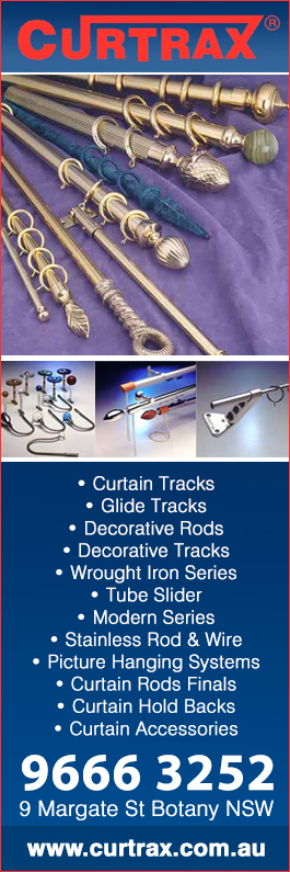 Curtrax Pty Ltd - Curtain Tracks & Accessories 63 Blackshaw Ave ...