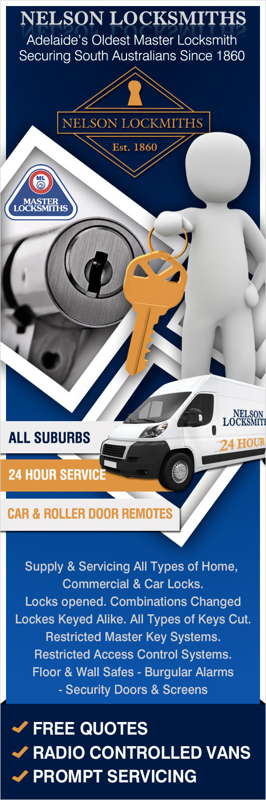 Nelson Locksmiths - Locksmiths & Locksmith Services Adelaide | Yellow ...