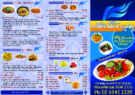 Blue Flame Modern Indian Cuisine - Restaurant 142 Bridge St ...