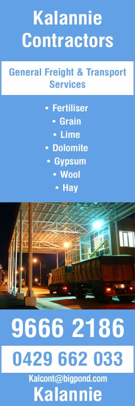 Kalannie Contractors - Freight & Transport Company - Kalannie