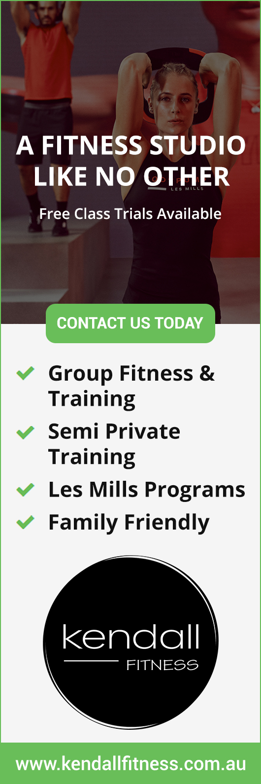 Kendall Fitness - Health & Fitness - Centres & Services - The Well 58 ...