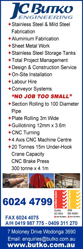 J.C. Butko Engineering Pty Ltd - Engineering & Engineers 7 Moloney Dr ...