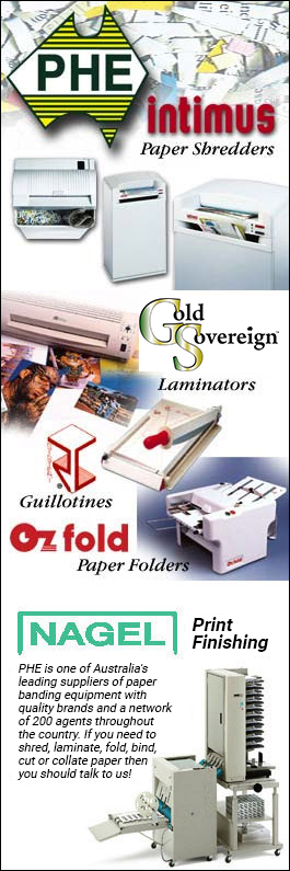 PHE Paper Handling Equipment Pty Ltd - Laminating Supplies & Equipment ...