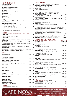 Cafe Nova - Function Rooms & Party Venues - 19 Murray St - Gawler