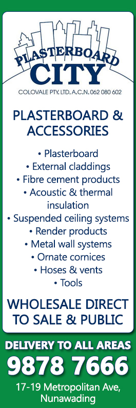 Plasterboard City - Plaster & Plastering Supplies 17-19 Metropolitan ...