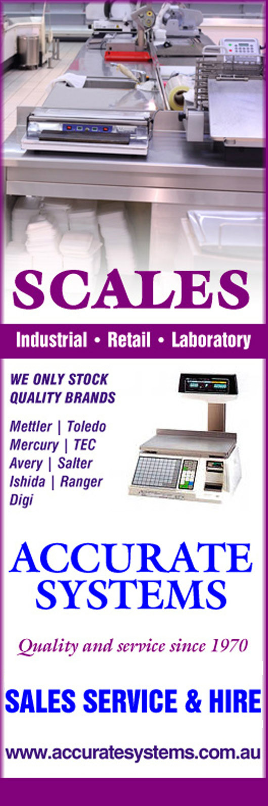 Accurate Systems - Scales & Weighing Equipment Currajong | Yellow Pages®