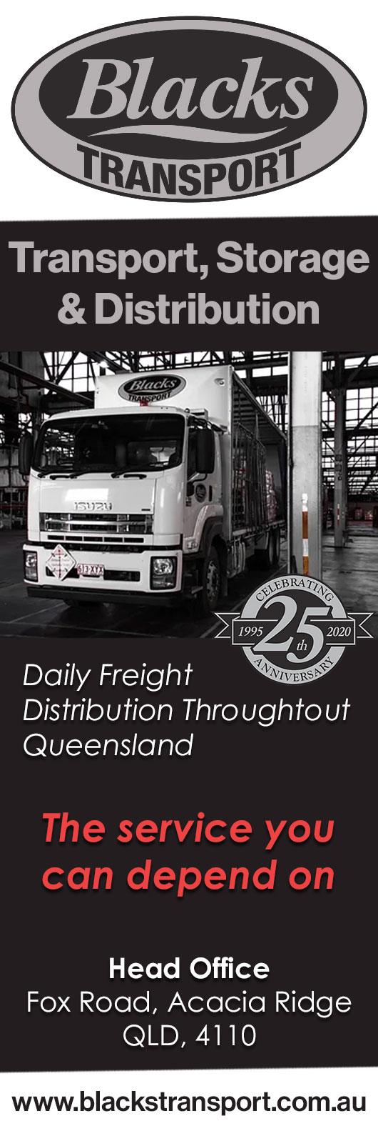 Blacks Transport (QLD) Pty Ltd - Freight & Transport Company Allenstown ...